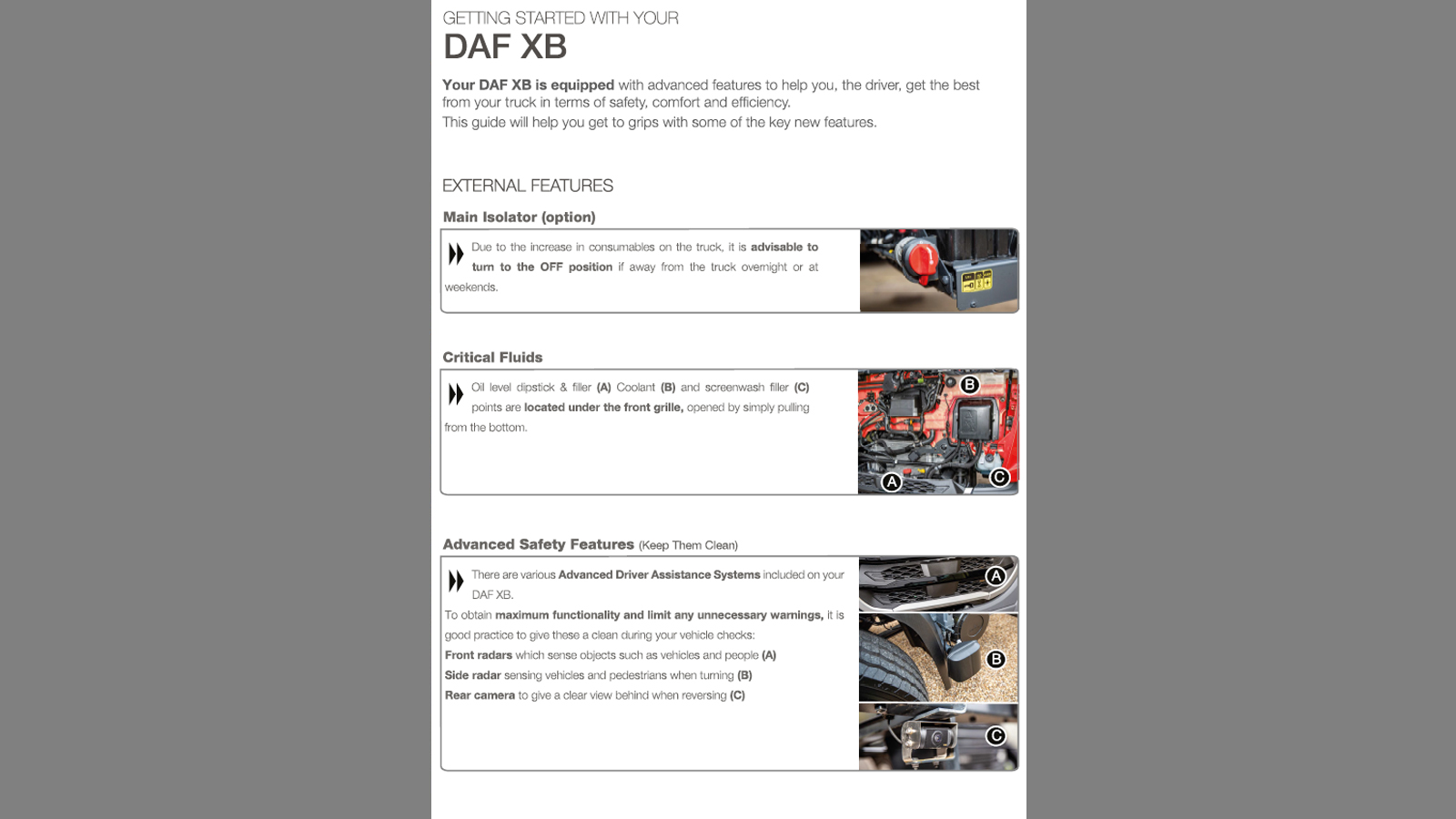 DAF Document Library- DAF Trucks Ltd, United Kingdom
