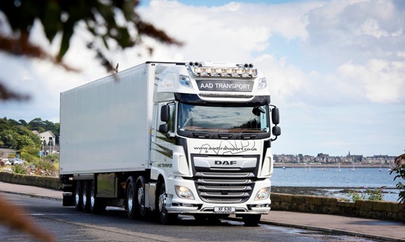 New DAF XF ‘as good as it gets’ for AAD Transport- DAF Trucks Ltd ...