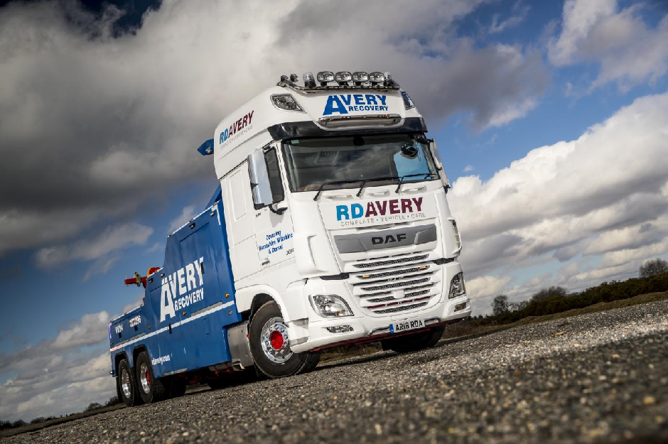 DAF New XF 530 FAS heavy recovery unit for fast-growing RD Avery- DAF ...