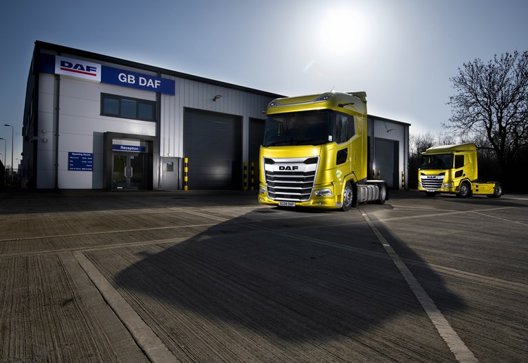 GB DAF – DIRFT: new DAF Service Partner opens doors at DIRFT- DAF ...