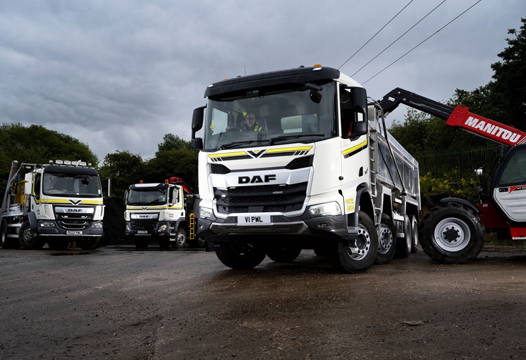 New DAF XDC eight-wheeler stokes excitement at Potteries Waste- DAF ...