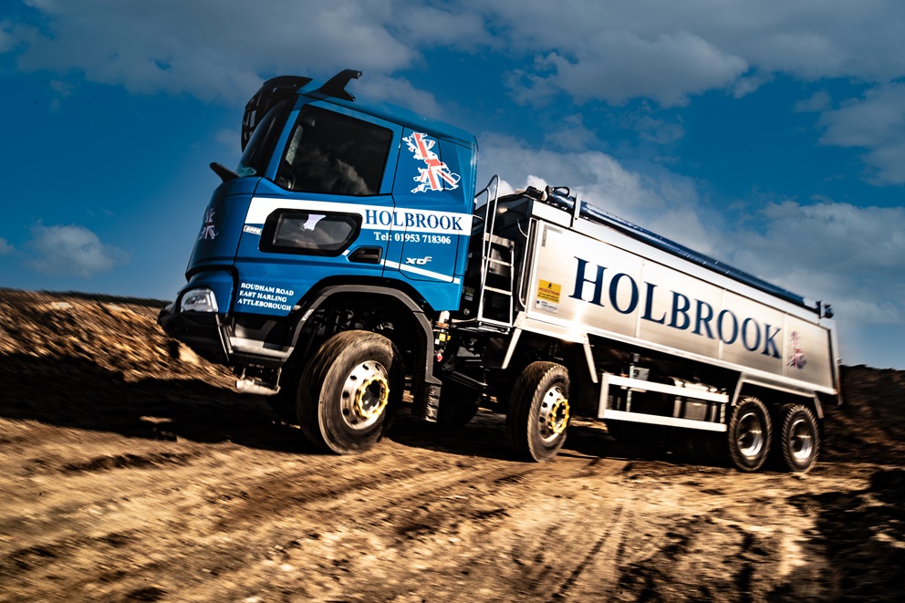 New DAF XDC tippers boost fleet expansion for Rory J. Holbrook- DAF ...
