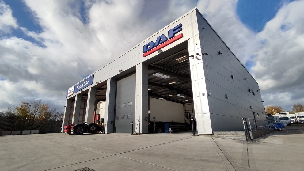 Harris DAF opens doors to all-new workshop facility- DAF Trucks Ltd ...