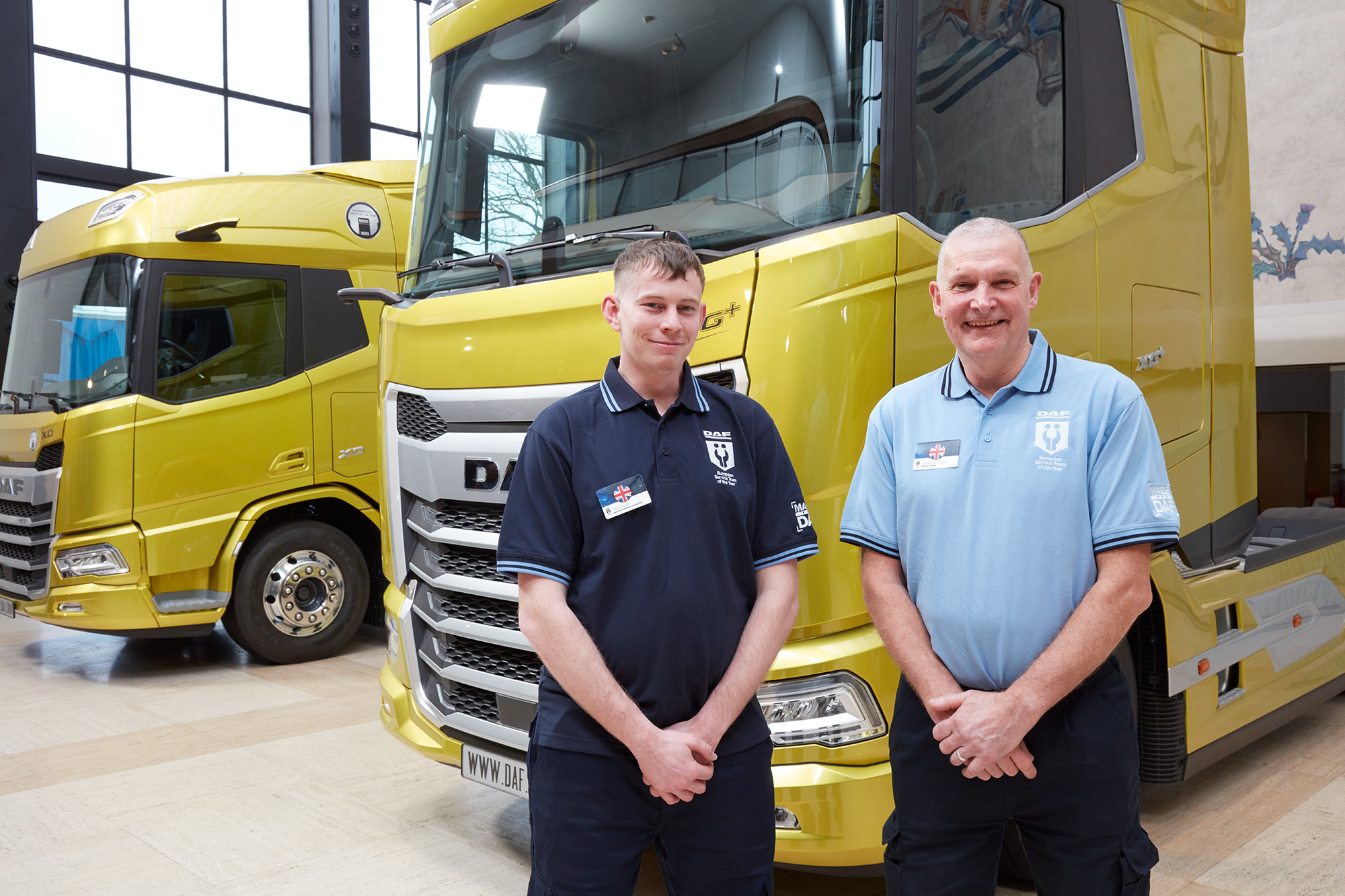 DAF awards European Service Team of the Year 2024- DAF Trucks Ltd ...