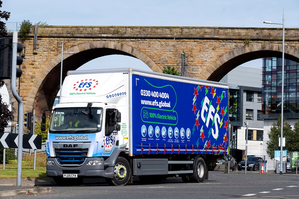 EFS Global takes step toward zero-emissions future with DAF XB Electric ...