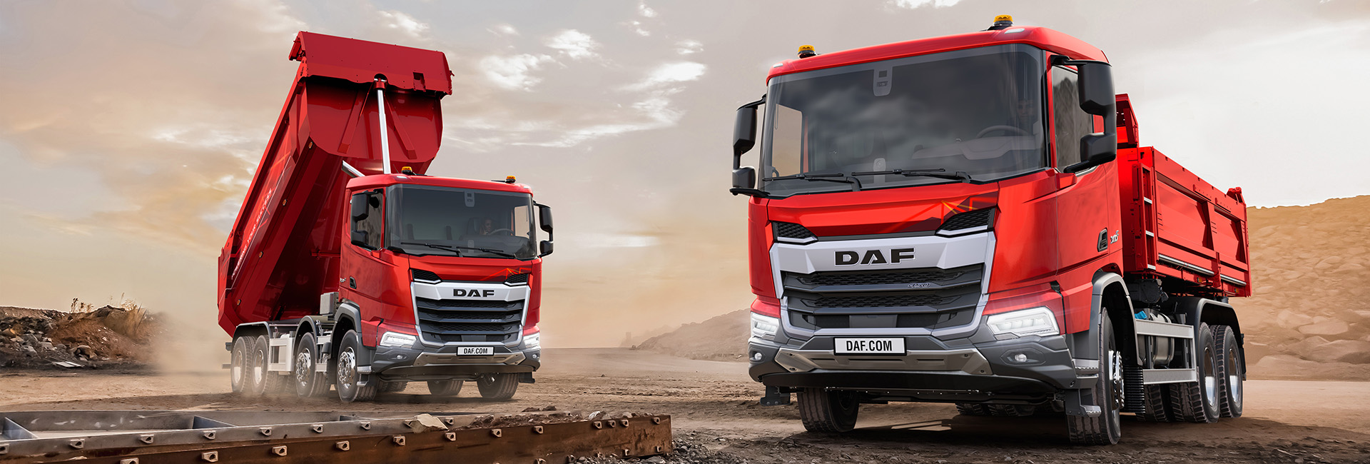 New Generation DAF XFC and XDC- DAF Trucks Ltd, United Kingdom
