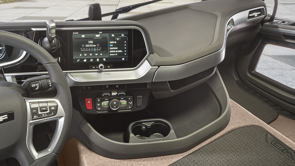 Dashboard Table Center Table- DAF XF/XG/XG (from 2022, 41% OFF