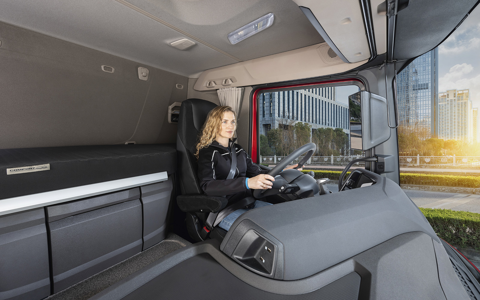 New Generation DAF XD - Driver comfort of the future- DAF Trucks Ltd ...