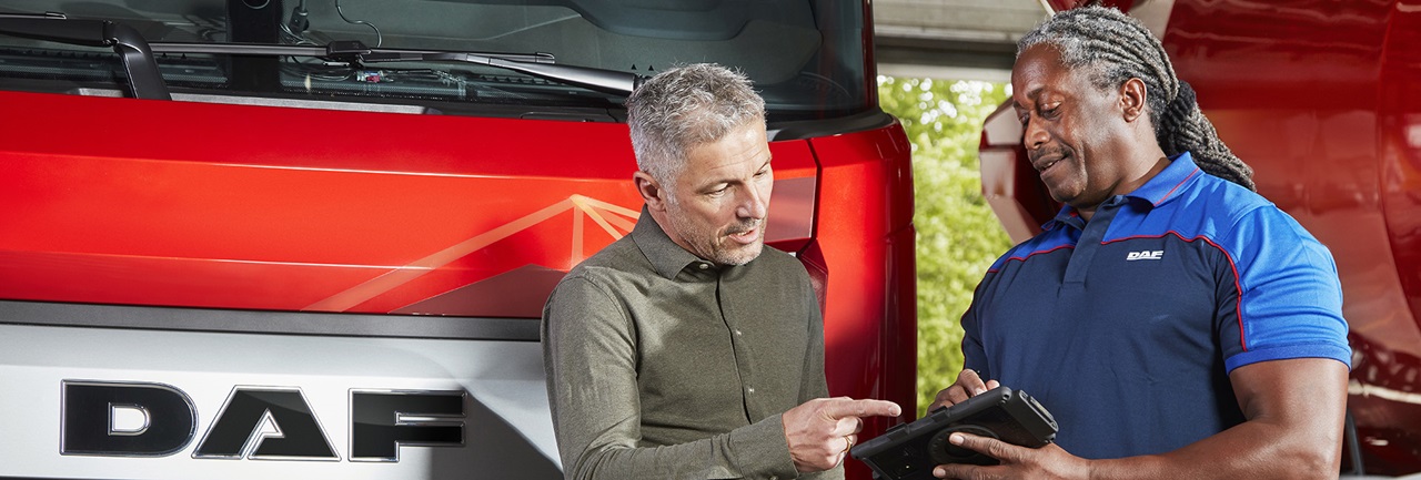 Repair and maintenance by the DAF Dealer- DAF Trucks Ltd, United Kingdom