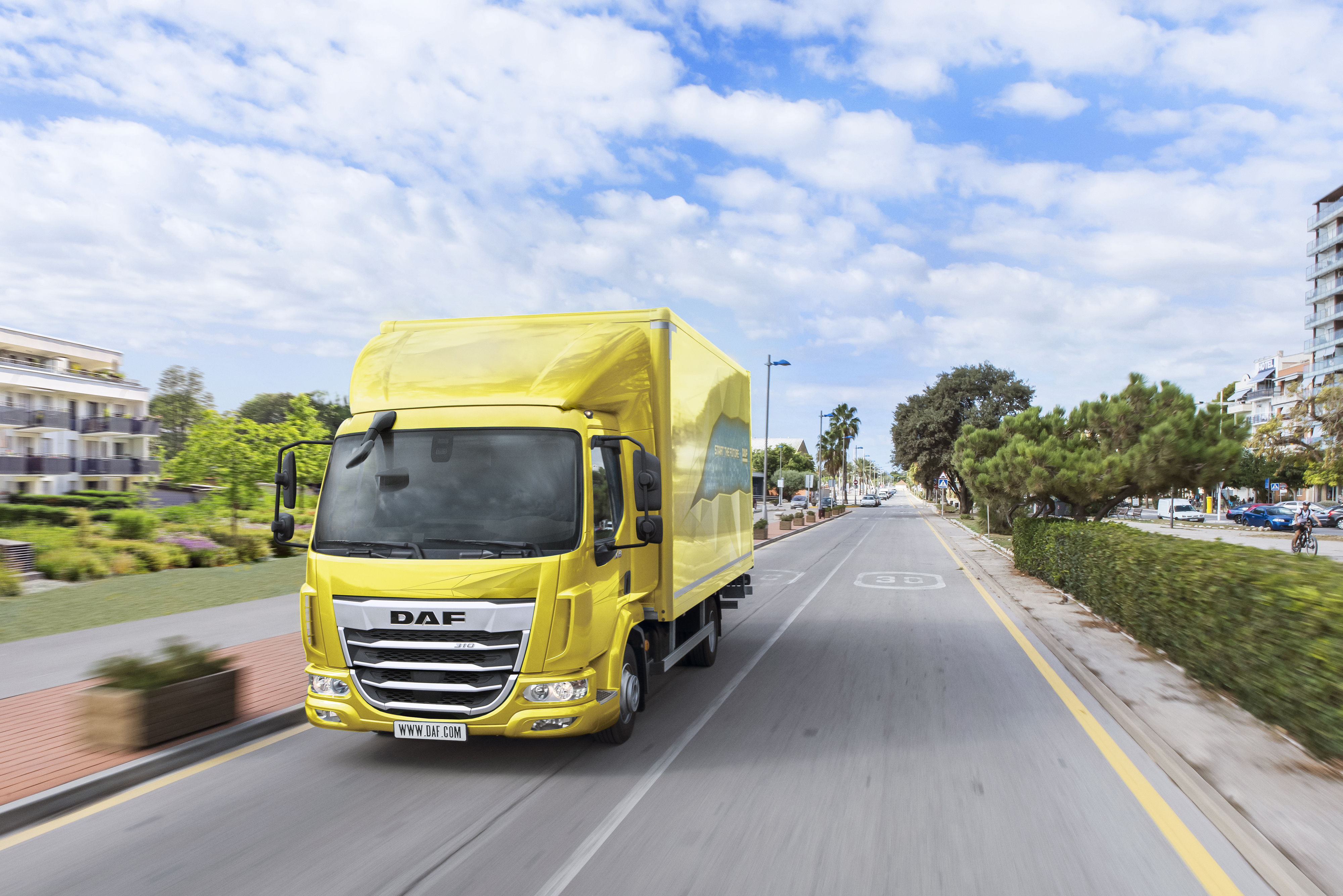 DAF unveils New Generation DAF XB city distribution trucks- DAF Trucks ...