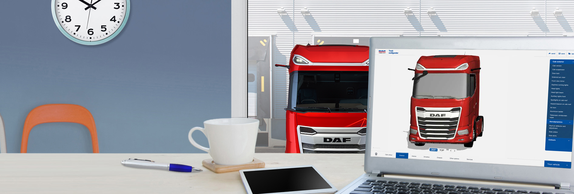 DAF Truck Configurator- DAF Trucks Ltd, United Kingdom